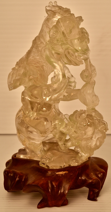 Chinese Quartz Crystal Carving - Renaissance Antiques