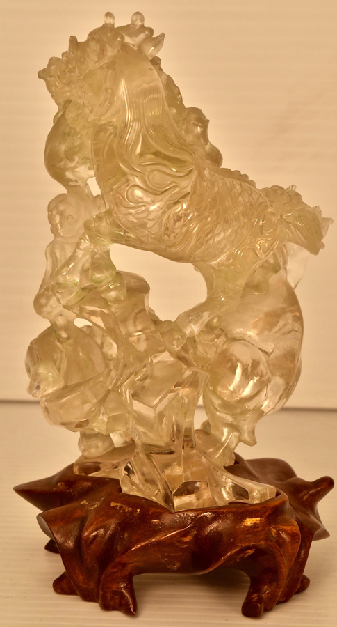 Chinese Quartz Crystal Carving - Renaissance Antiques