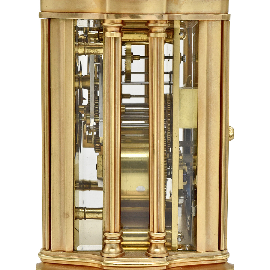 French Hour Repeater Carriage Clock - Renaissance Antiques