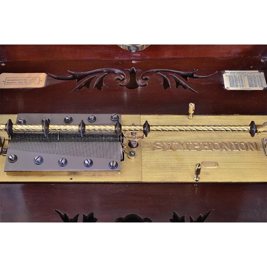 American Imperial Symphonion Disc Music Box - Renaissance Antiques
