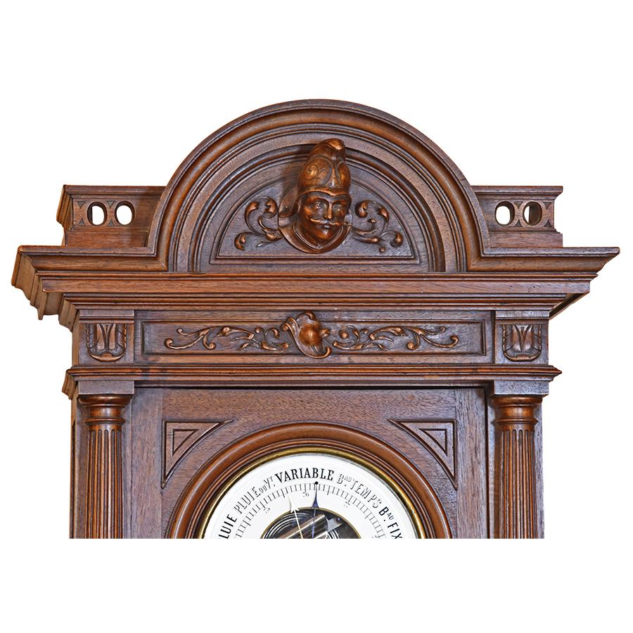 French Clock and Barometer Set - Renaissance Antiques