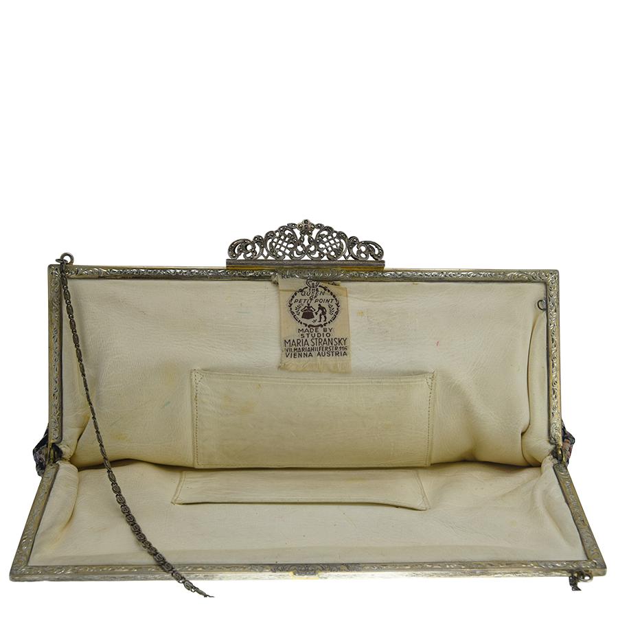 Austrian Exceptionally Fine "Petit Point" Purse - Renaissance Antiques