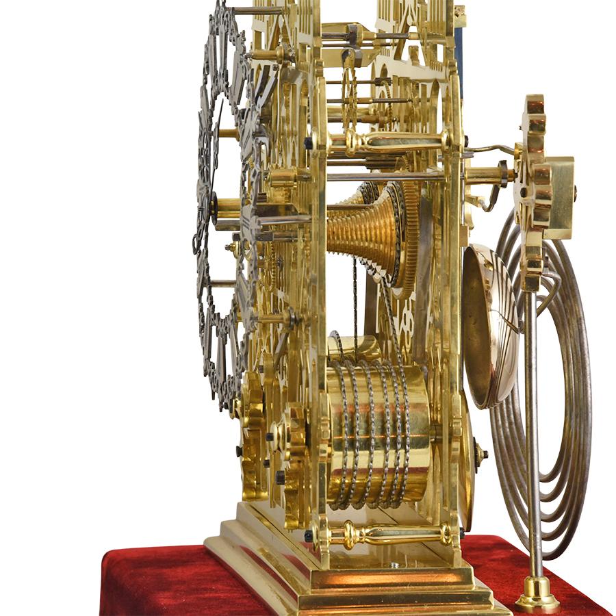 English York Minster Skeleton Clock by J. Smith & Sons of Clerkenwell ...