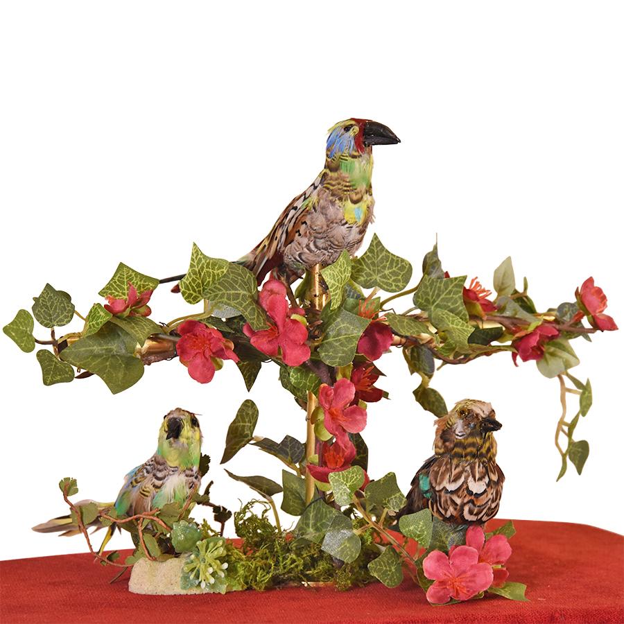 French Large Three Singing Bird Automaton - Renaissance Antiques