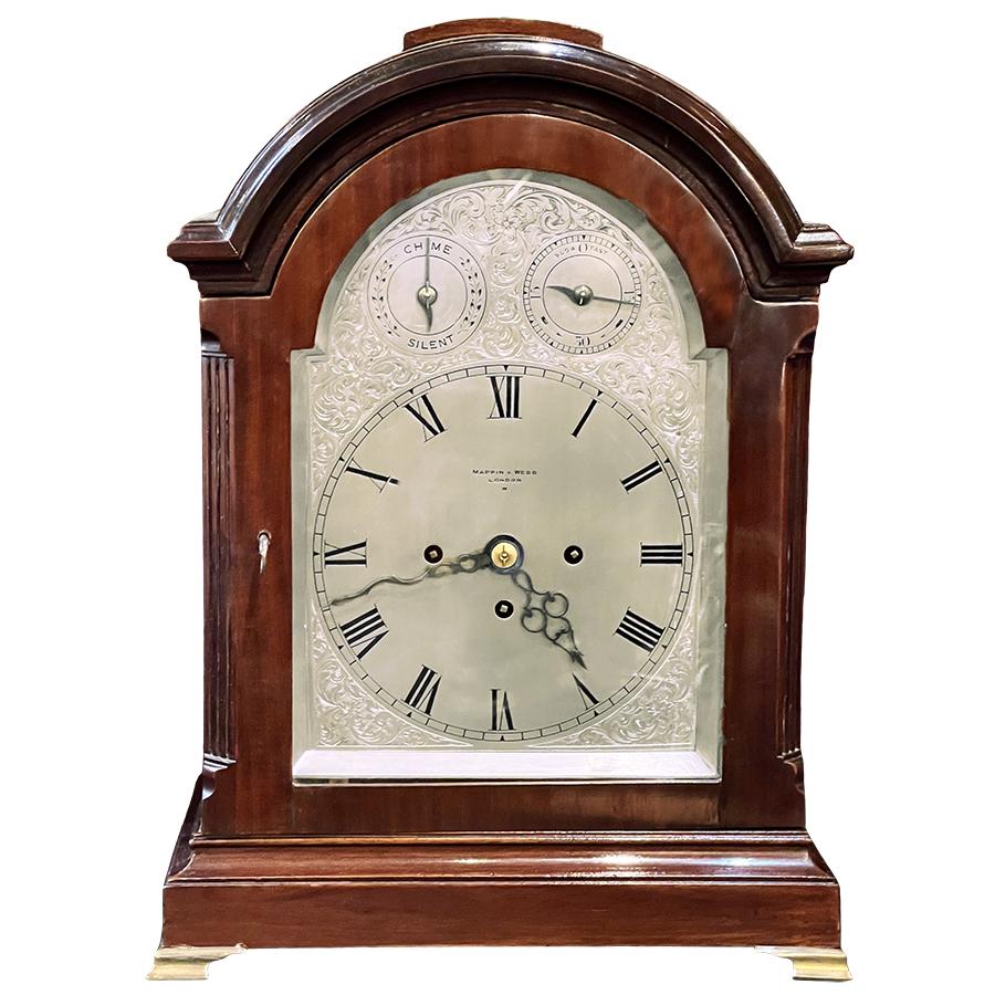 English Arch Top Bracket Clock - Renaissance Antiques