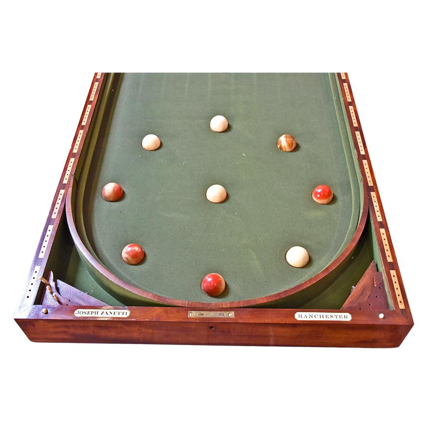 English Folding Bagatelle Game Table by Joseph Zanetti - Renaissance ...