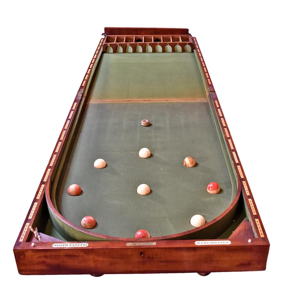 English Folding Bagatelle Game Table by Joseph Zanetti - Renaissance ...