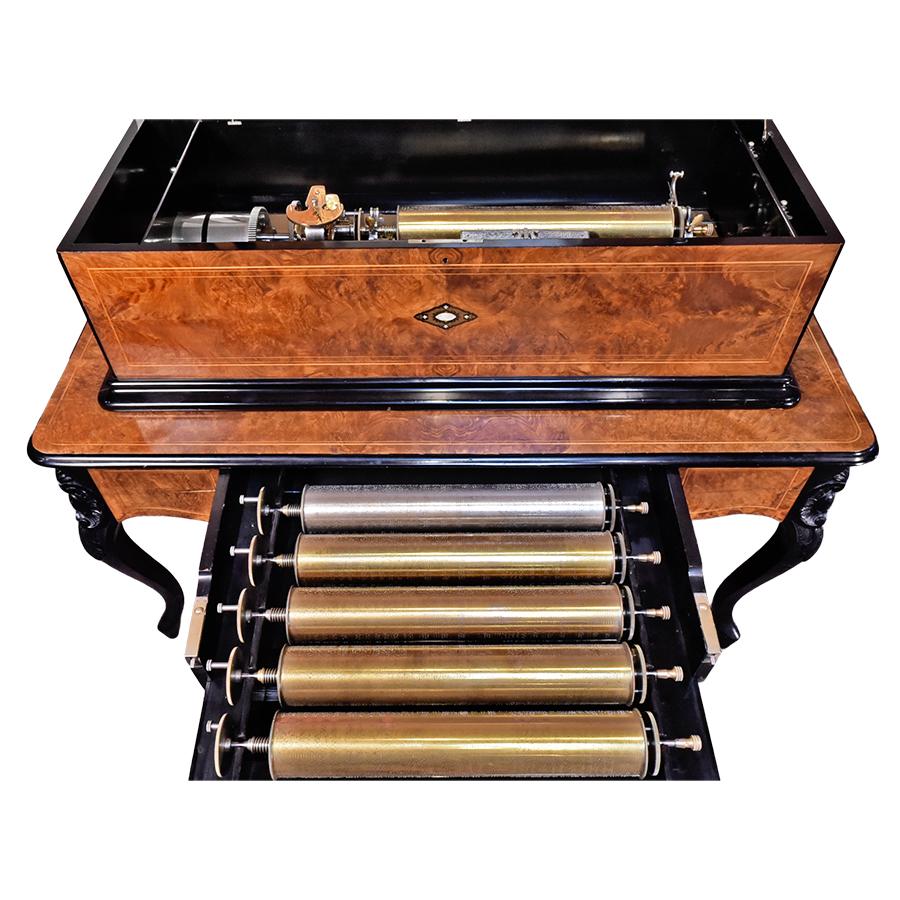 Swiss Monumental 6 Cylinder Interchangeable Music Box - Renaissance ...