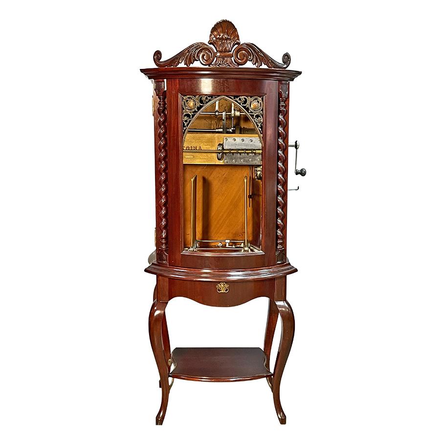 American Regina Corona 15.5" Disc Automatic Changer Music Box ...