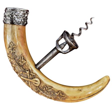 Boar Tooth Corkscrew - Renaissance Antiques