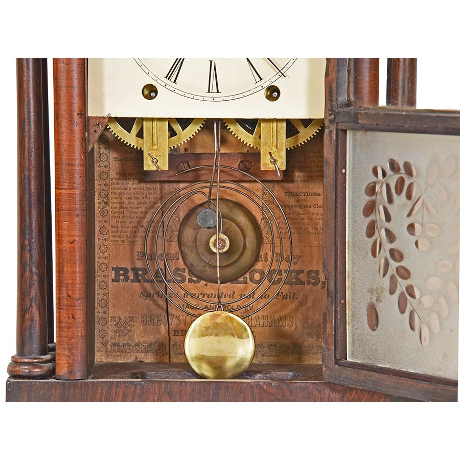 American Double Steeple Clock - Renaissance Antiques