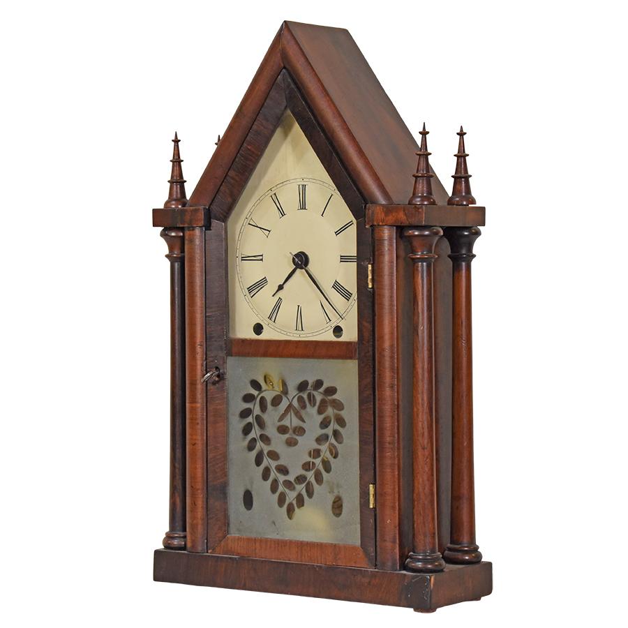 American Double Steeple Clock - Renaissance Antiques
