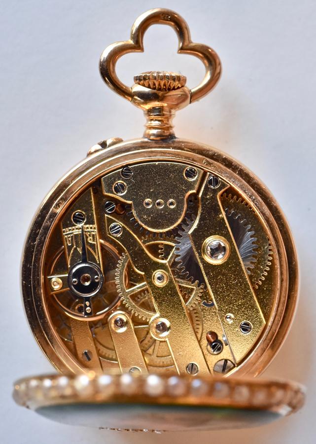 Portrait Enamel Watch - Renaissance Antiques