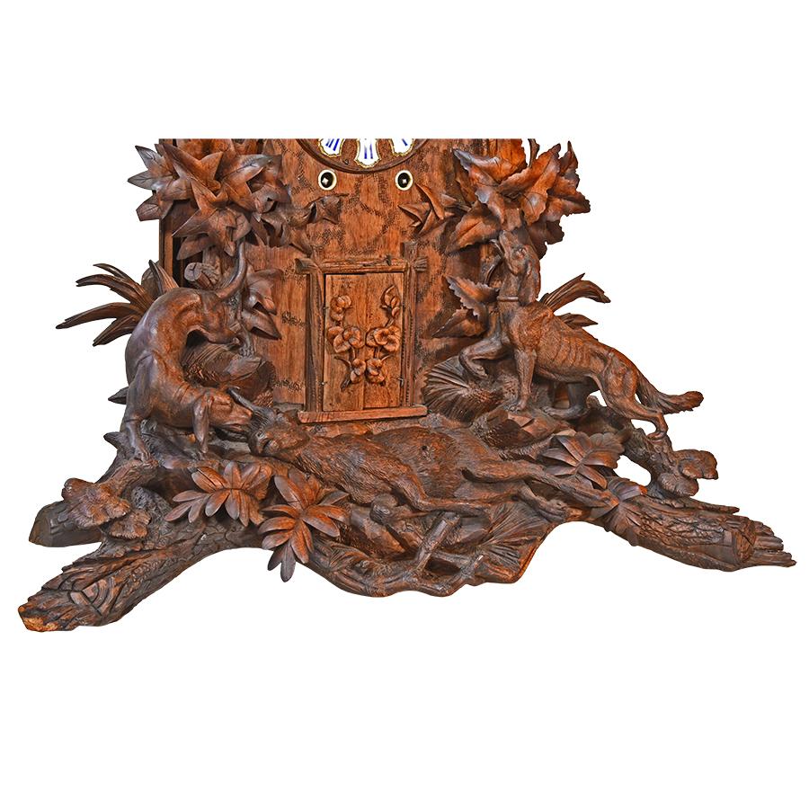 Monumental German Trumpeter Clock by Emilian Wehrle of Furtwangen ...