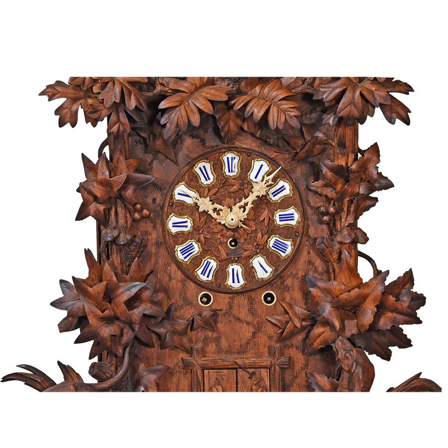 Monumental German Trumpeter Clock by Emilian Wehrle of Furtwangen ...