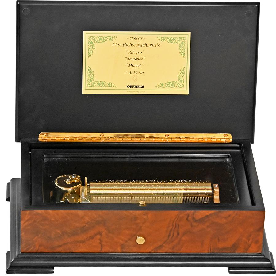 Contemporary Italian Cylinder Music Box with 72 Note Sankyo Movement ...