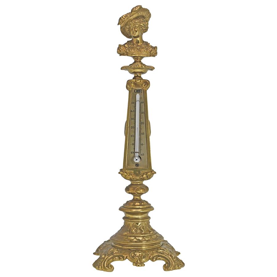 American Victorian Desk Thermometer - Renaissance Antiques