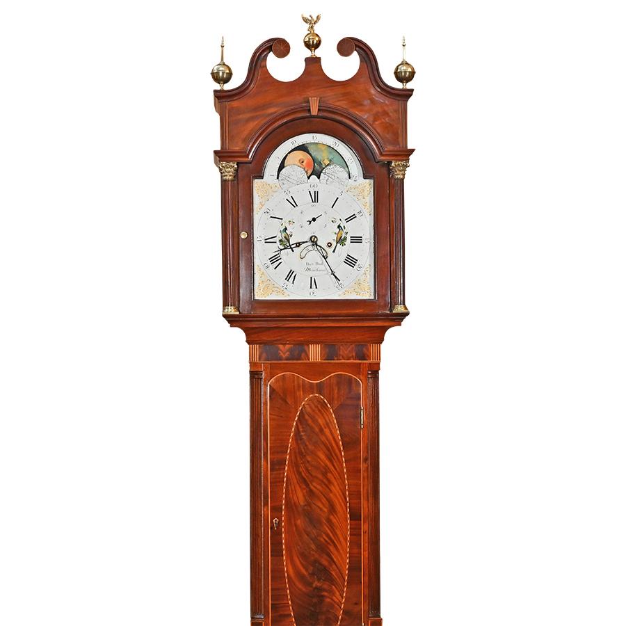 American Tall Case Clock by Daniel Dod of Mendham, New Jersey ...