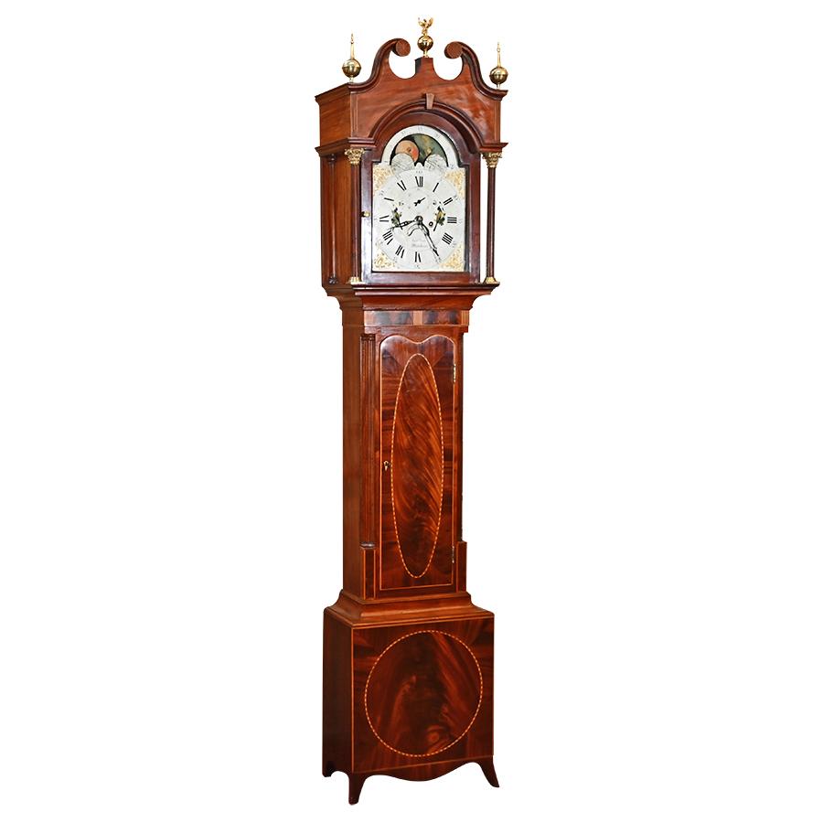 American Tall Case Clock by Daniel Dod of Mendham, New Jersey ...