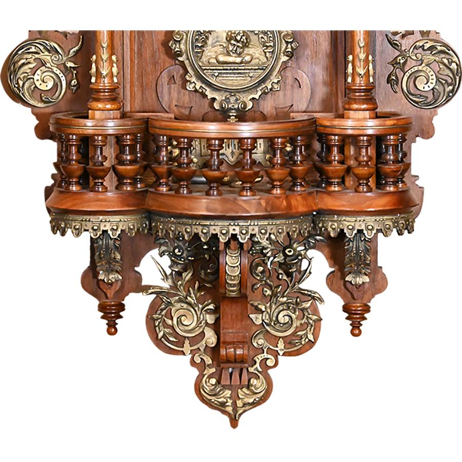 High Grade Replica of the Lenzkirch Mermaid Open Well Wall Clock ...