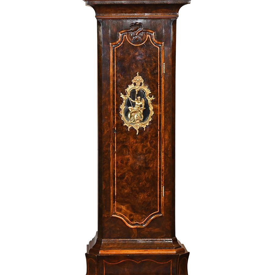 17th Century Dutch Animated Tall Case Clock by Jan Breukelaar ...