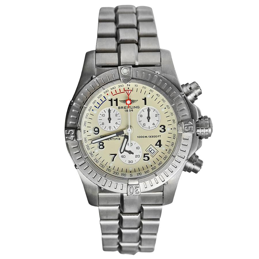 Swiss Breitling Titanium Chrono Avenger M1 - Renaissance Antiques