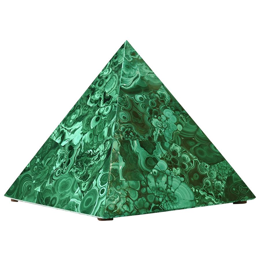 Malachite Pyramid - Renaissance Antiques