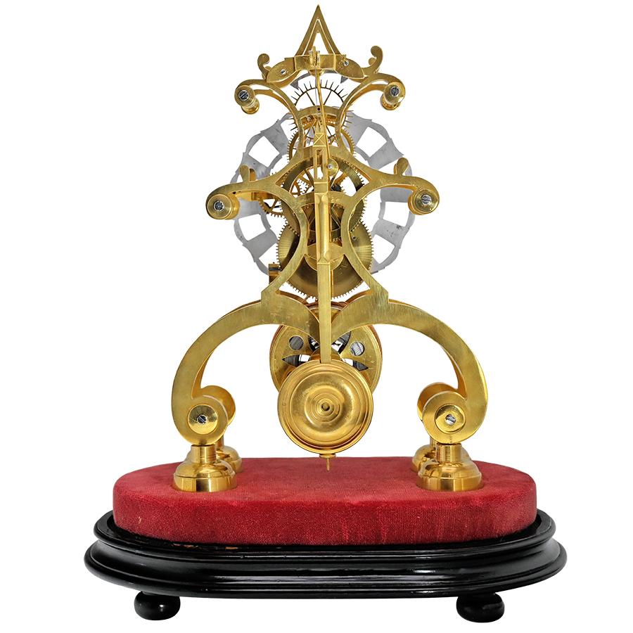 English Fusee Skeleton Clock by Edwards of Stourbridge - Renaissance ...