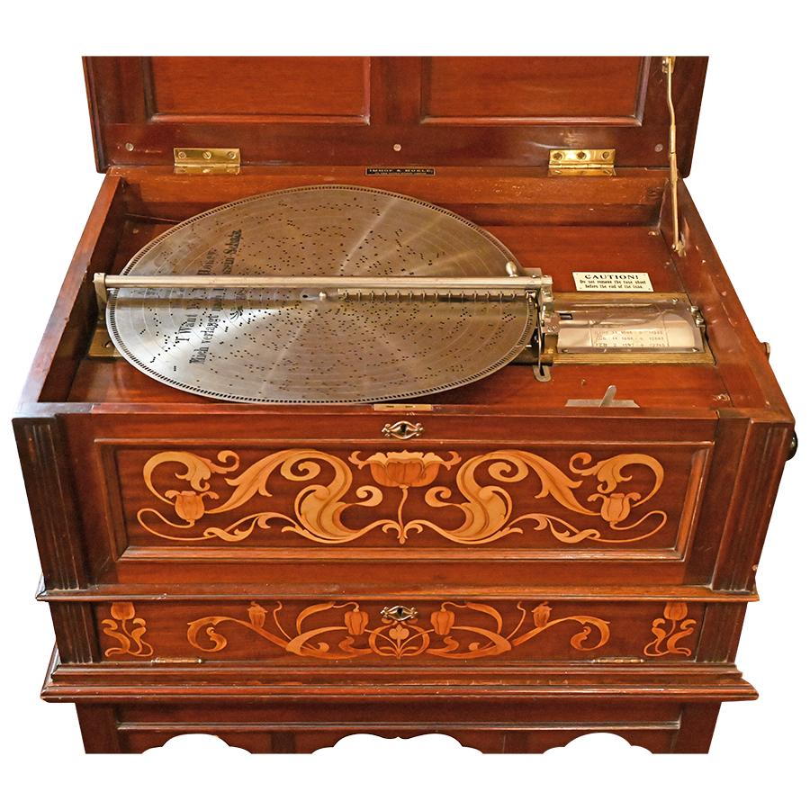 Rare Stella Grand Double Comb Disc Music Box by Mermod Frères ...