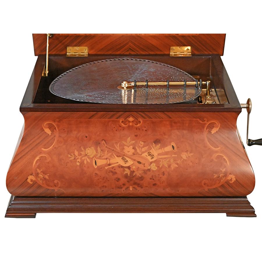 American 15 1/2" Disc Music Box by Porter - Renaissance Antiques