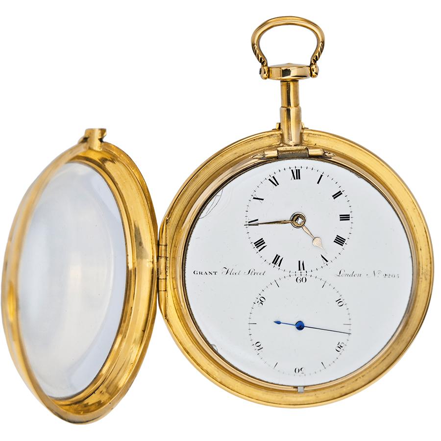 Pocket Chronometer Pocket Watch By Grant for Coward & Co. of Cornwall - Renaissance Antiques