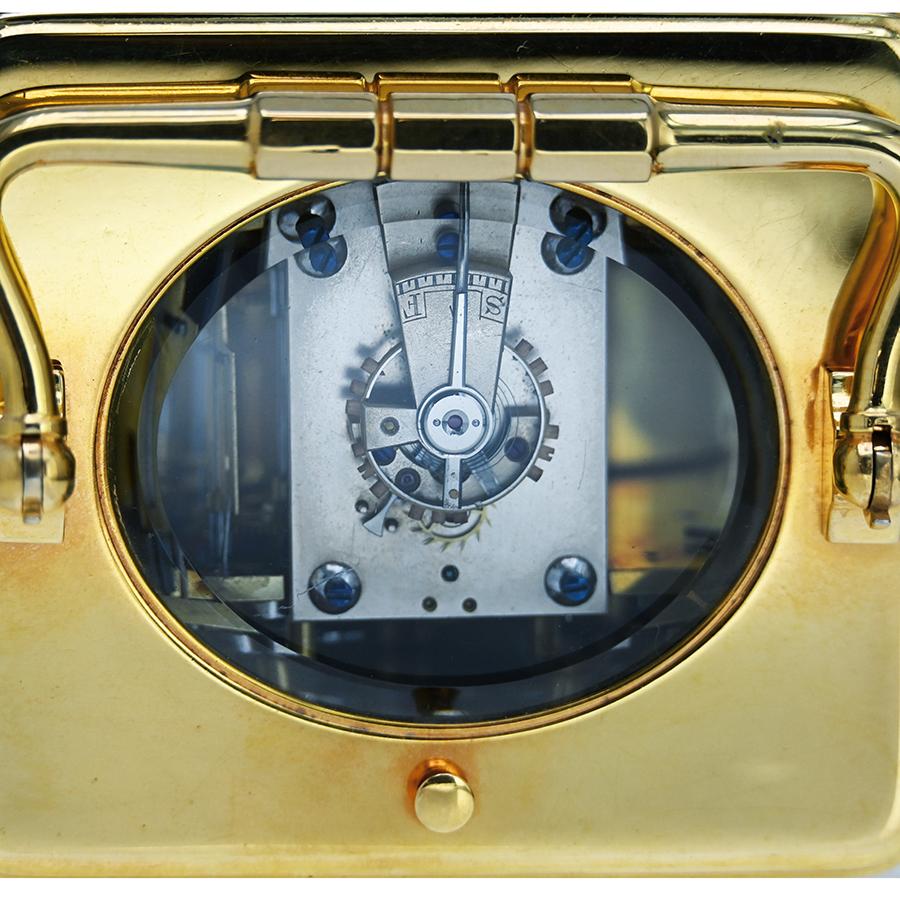 French Corniche Case Carriage Clock - Renaissance Antiques