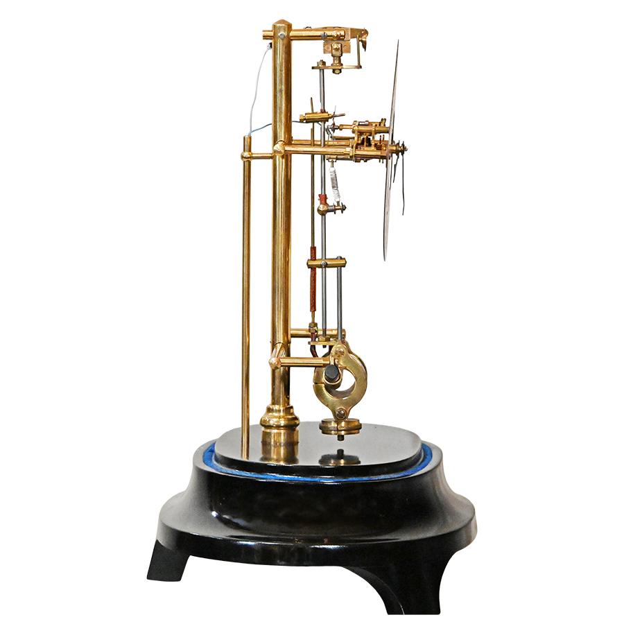 French Early Electro Magnetic Mantel Clock by Bulle - Renaissance Antiques