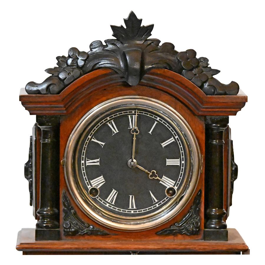 American Ithaca Model 3 1/2 Double Dial Parlor Calendar Clock ...