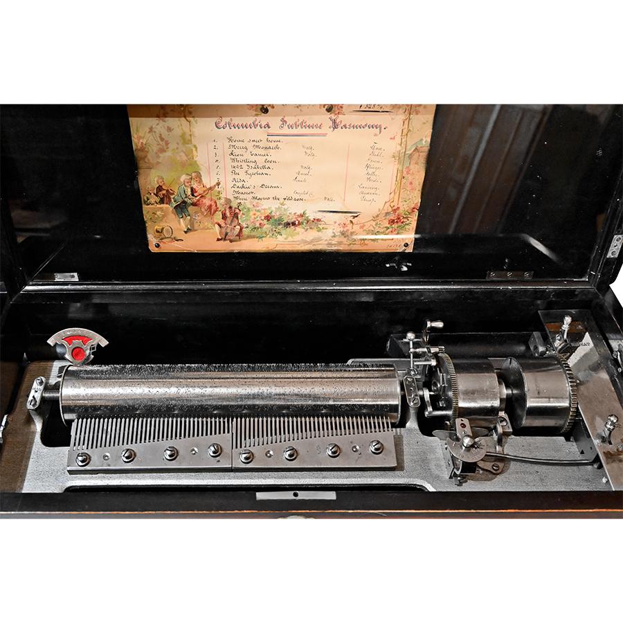 Swiss Cylinder Music Box with Sublime Harmony Arrangements ...