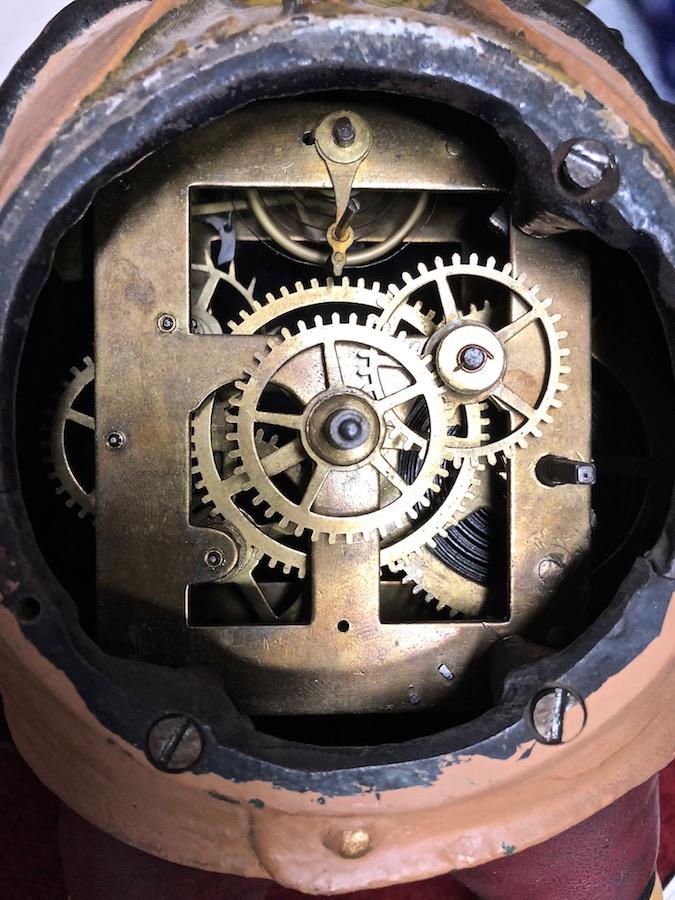 American Rare Blinking Eye Clock - Renaissance Antiques