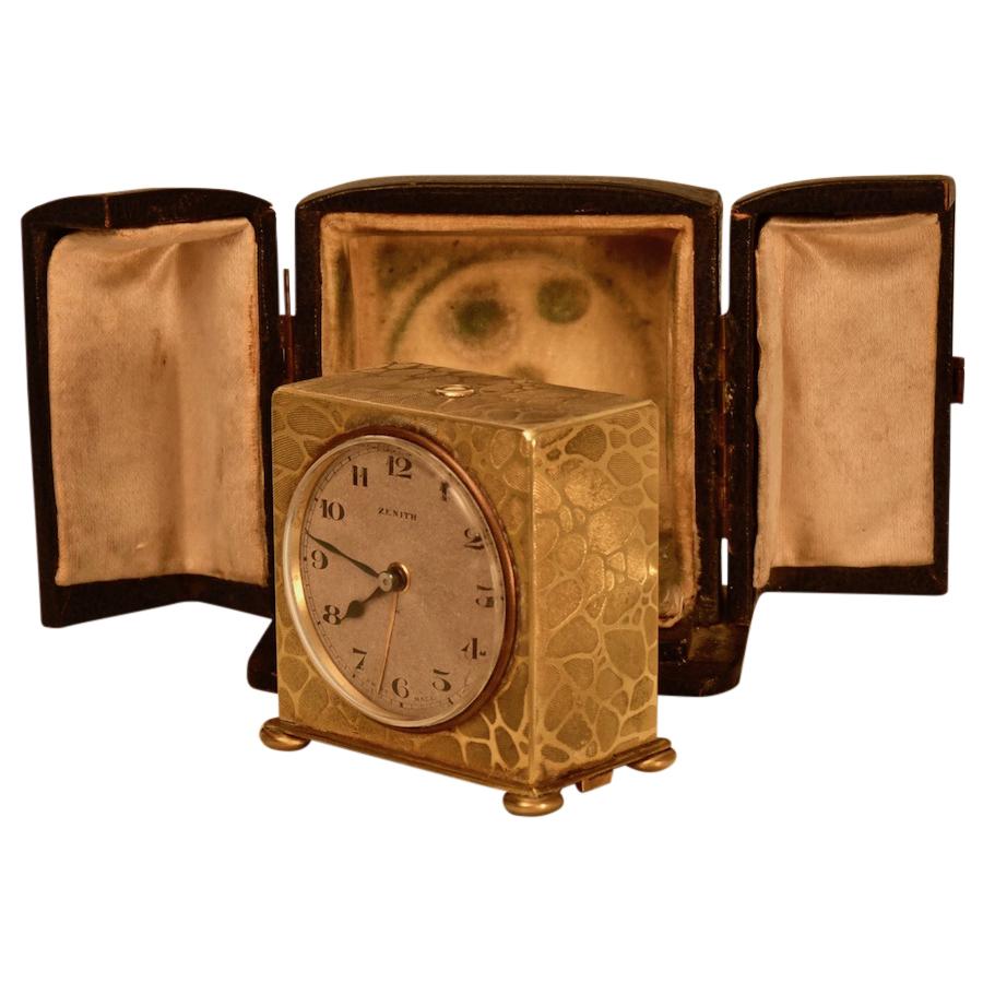 Swiss Zenith Travel Clock - Renaissance Antiques