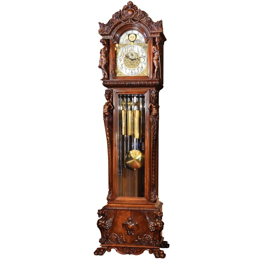 American Colonial Hall Clock - Renaissance Antiques