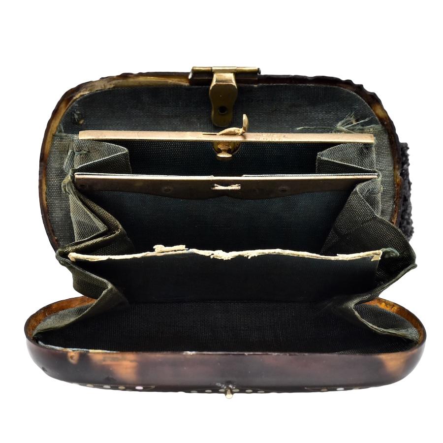English Tortoise Shell Coin Purse - Renaissance Antiques