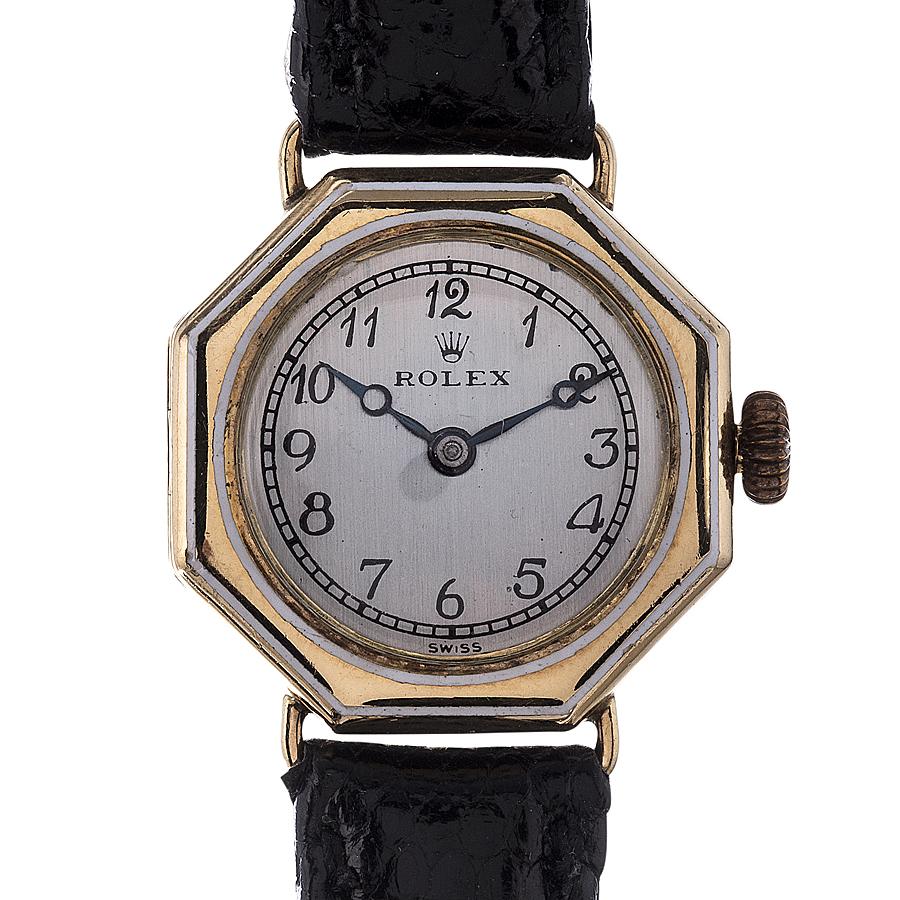 Rolex Octagon Wrist Watch - Renaissance Antiques