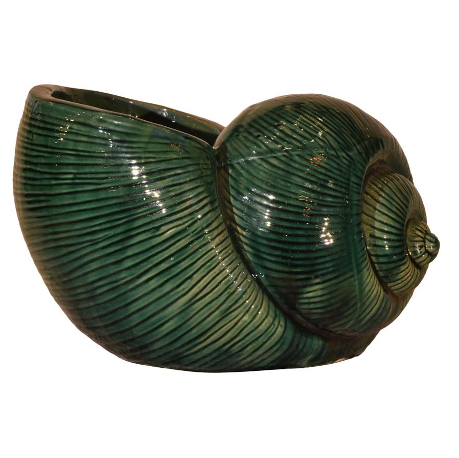 Chinese Conch Shell Planter - Renaissance Antiques
