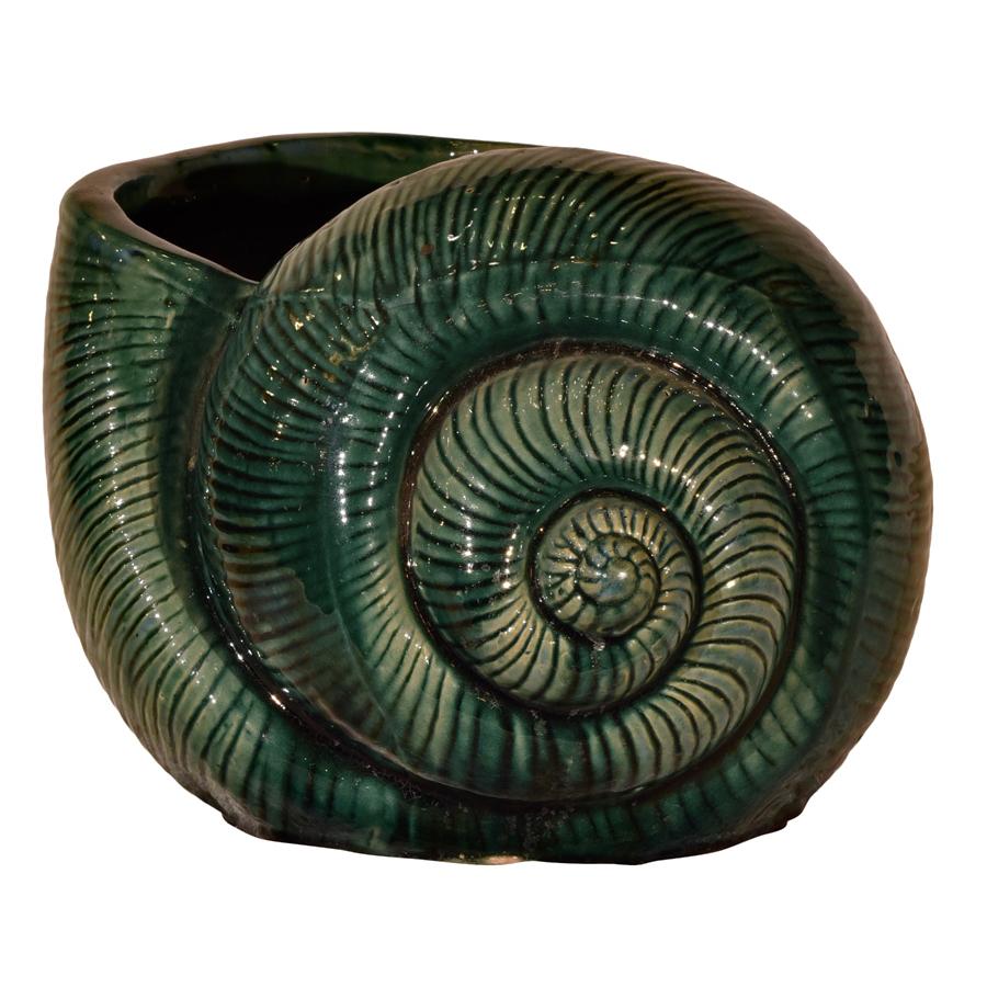 Chinese Conch Shell Planter - Renaissance Antiques