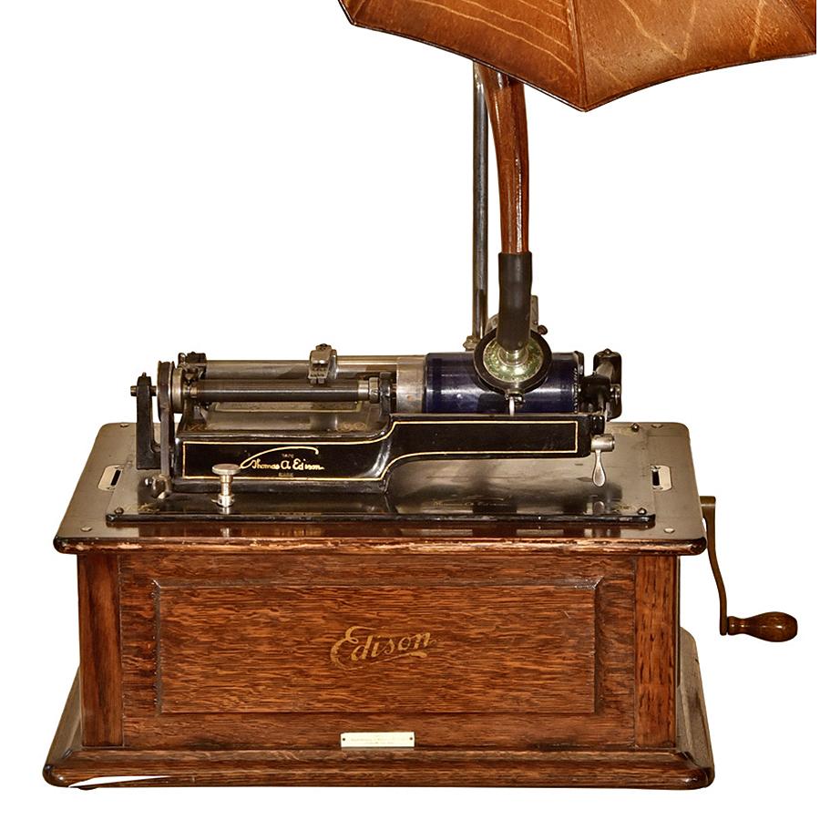 American Edison Triumph Model 2 and 4 Minute Cylinder Phonograph ...