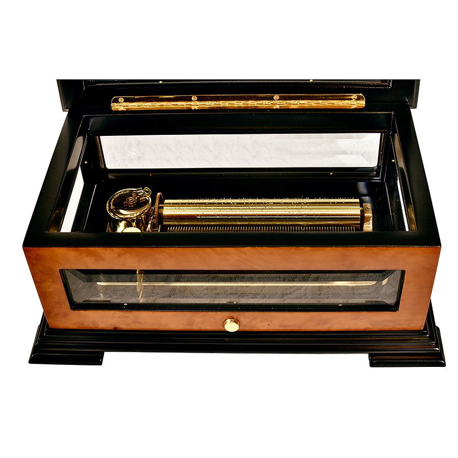 Italian Contemporary Cylinder Music Box playing Japanese Orpheus 72 ...