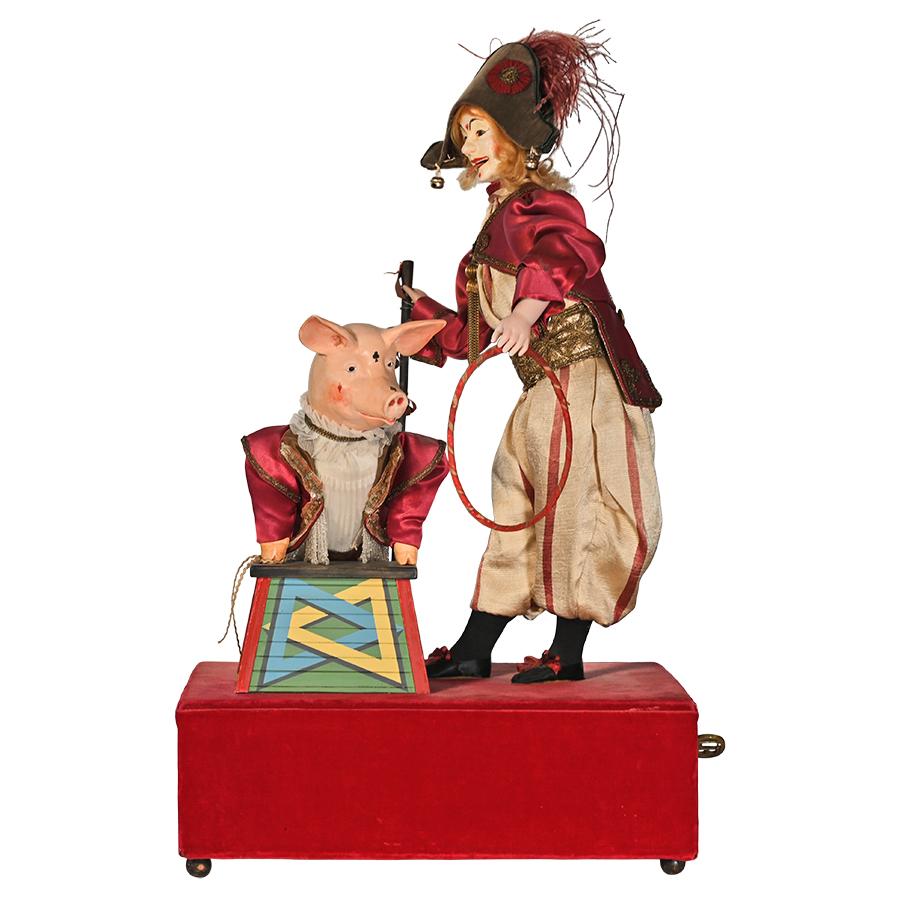 French Rare Musical Automaton by Leopold Lambert of Paris - Renaissance ...