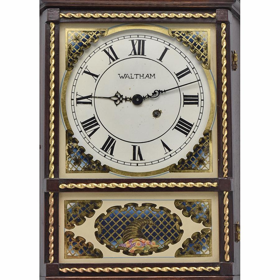 American Miniature Waltham Wall Clock - Renaissance Antiques