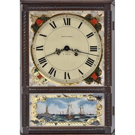 American Waltham Miniature Colonial Style Shelf Clock - Renaissance ...