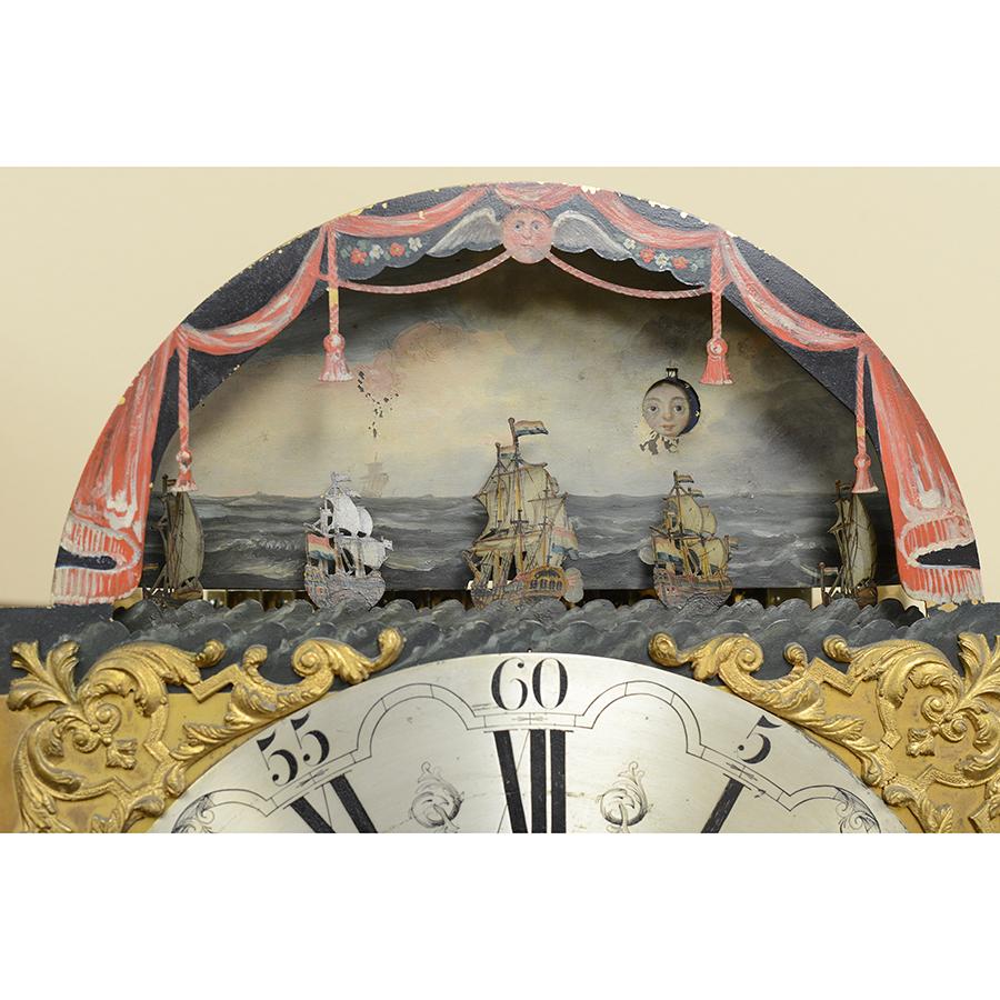 Dutch Musical and Astronomical Tall Case Clock by Jan Henkels ...