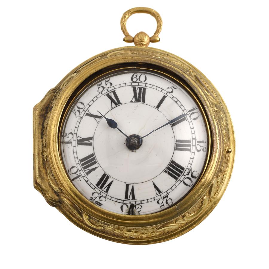 English 18th Century Pair Case Verge Fusée Pocket Watch by Charleson of ...