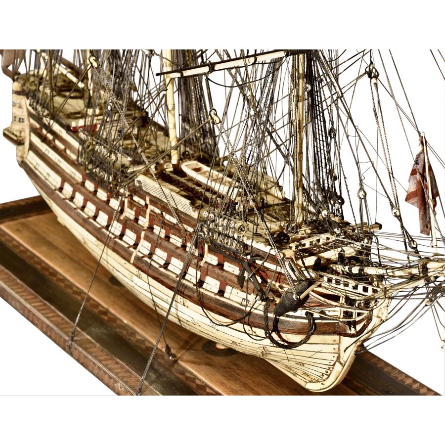 Napoleonic Prisoner Of War Bone Ship Model - Renaissance Antiques